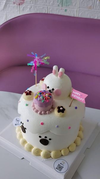 可爱卡通蛋糕图片哪里找_如何DIY同款-第1张图片-山城妙识