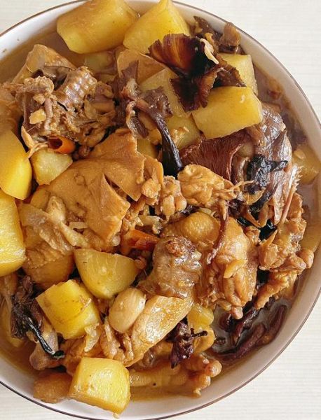 香菇焖鸡肉怎么做好吃_香菇焖鸡肉用干香菇还是鲜香菇-第3张图片-山城妙识