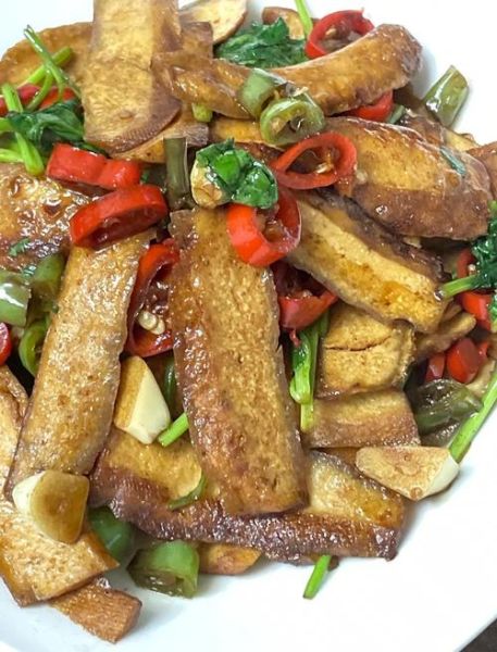 爆炒香干怎么炒好吃_家常香干做法步骤-第2张图片-山城妙识