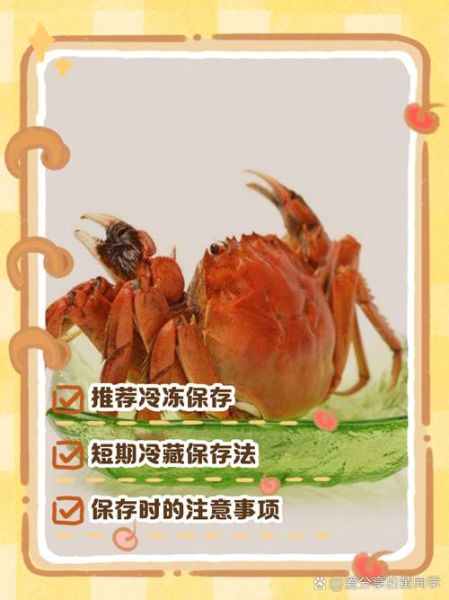 螃蟹怎么储存_生的熟的怎么保存-第3张图片-山城妙识