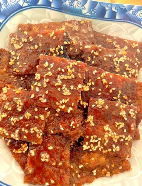 猪肉脯家庭做法_怎么做出不柴的猪肉脯-第1张图片-山城妙识