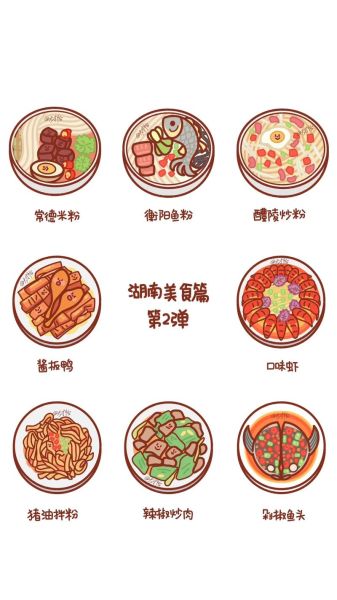 中国美食图片怎么画_传统小吃手绘技巧-第2张图片-山城妙识