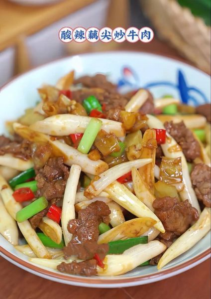 藕尖怎么炒好吃_藕尖的做法大全家常菜-第1张图片-山城妙识