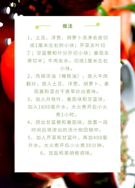 罗宋汤用什么牛肉_罗宋汤正宗配料表-第1张图片-山城妙识