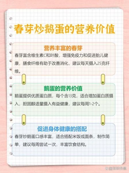 春芽炒鹅蛋的功效与作用_孕妇能吃吗-第3张图片-山城妙识