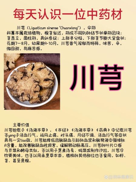 川芎的功效与主治是什么_川芎能治哪些病-第1张图片-山城妙识