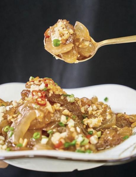 白菜凉拌海蜇头怎么做_海蜇头焯水多久才脆-第1张图片-山城妙识