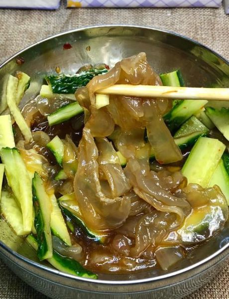 白菜凉拌海蜇头怎么做_海蜇头焯水多久才脆-第3张图片-山城妙识