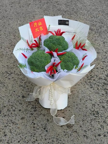 蔬菜花束图片大全_如何挑选高颜值蔬菜花束-第3张图片-山城妙识