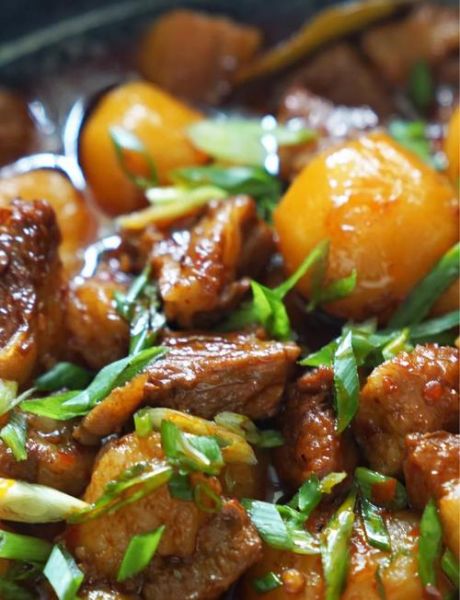 土豆烧肉怎么做好吃_土豆烧肉先炒土豆还是先炒肉-第1张图片-山城妙识