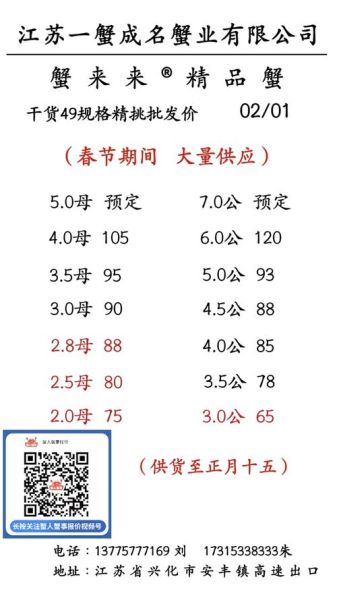 大闸蟹多少钱一斤_2024最新行情-第3张图片-山城妙识 大闸蟹多少钱一斤_2024最新行情-第3张图片-山城妙识