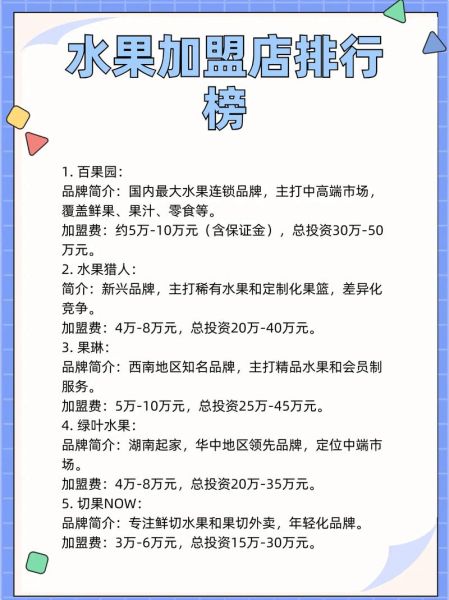 最火的加盟店有哪些_2024年最火十大加盟店排行榜-第3张图片-山城妙识