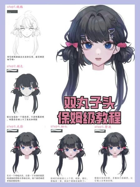 丸子头卡通图片怎么画_丸子头卡通头像教程-第3张图片-山城妙识 丸子头卡通图片怎么画_丸子头卡通头像教程-第3张图片-山城妙识