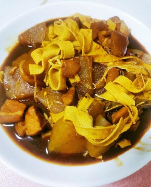 冬瓜炖肉怎么做_王刚版冬瓜炖肉详细步骤-第2张图片-山城妙识