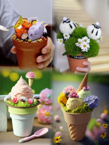 盆栽冰淇淋怎么做_盆栽冰淇淋DIY教程-第3张图片-山城妙识 盆栽冰淇淋怎么做_盆栽冰淇淋DIY教程-第3张图片-山城妙识