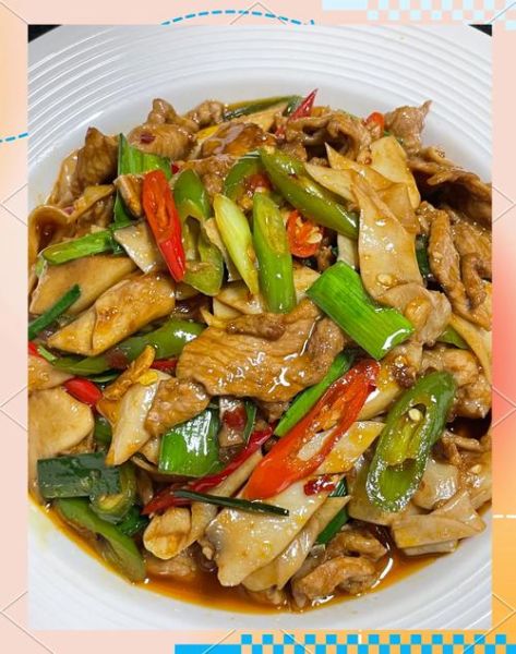 杏鲍菇炒肉片怎么做_杏鲍菇炒肉片用不用焯水-第1张图片-山城妙识