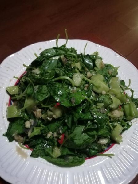 凉拌芥菜怎么做_家常做法窍门-第3张图片-山城妙识