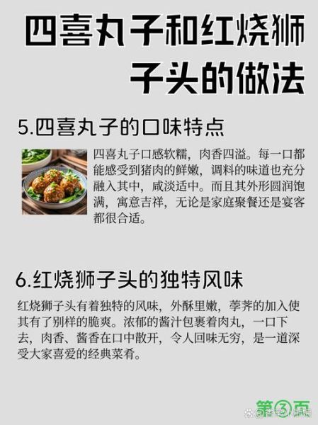 四喜丸子怎么做_正宗鲁菜四喜丸子配方-第3张图片-山城妙识