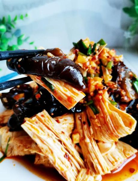 凉拌腐竹怎么做才好吃_正宗凉拌腐竹的做法-第1张图片-山城妙识 凉拌腐竹怎么做才好吃_正宗凉拌腐竹的做法-第1张图片-山城妙识