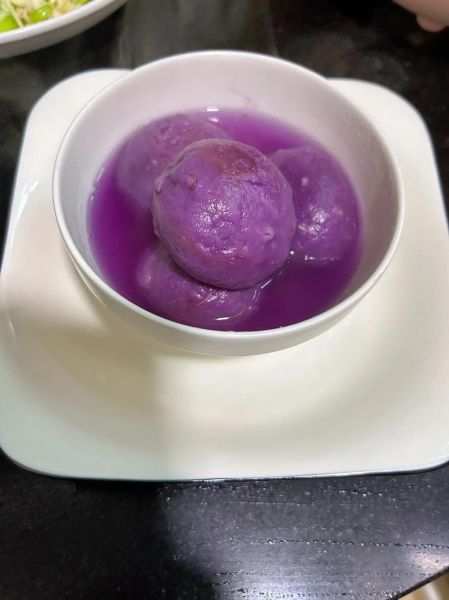 紫薯汤圆怎么做_紫薯汤圆的家常做法-第1张图片-山城妙识