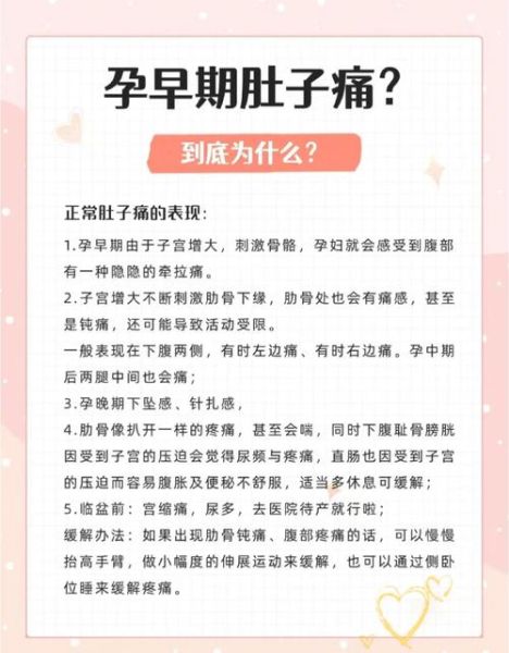 怀孕初期肚子疼怎么回事_正常还是异常-第1张图片-山城妙识