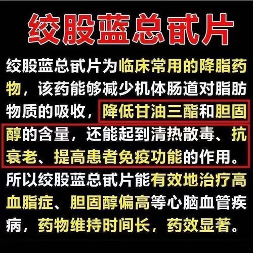 绞股蓝总甙片能降血脂吗_绞股蓝总甙片功效与副作用-第1张图片-山城妙识