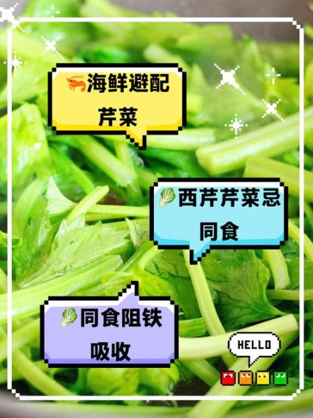 芹菜不能和什么一起吃_芹菜食物相克表大全-第2张图片-山城妙识