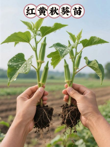 秋葵苗长什么样_秋葵苗图片如何辨别真假-第1张图片-山城妙识 秋葵苗长什么样_秋葵苗图片如何辨别真假-第1张图片-山城妙识
