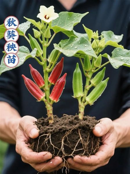 秋葵苗长什么样_秋葵苗图片如何辨别真假-第2张图片-山城妙识 秋葵苗长什么样_秋葵苗图片如何辨别真假-第2张图片-山城妙识