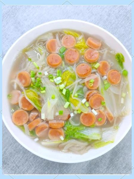 火腿娃娃菜汤的做法_火腿娃娃菜汤怎么做好喝-第1张图片-山城妙识