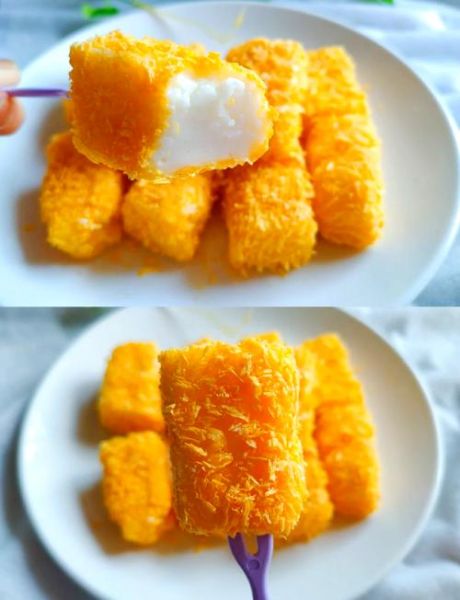 炸鲜奶怎么做_炸鲜奶外酥里嫩秘诀-第1张图片-山城妙识