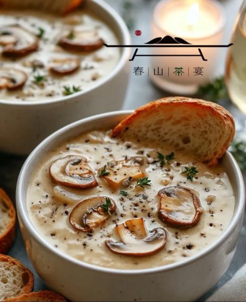 正宗奶油蘑菇汤怎么做_奶油蘑菇汤浓稠秘诀-第2张图片-山城妙识