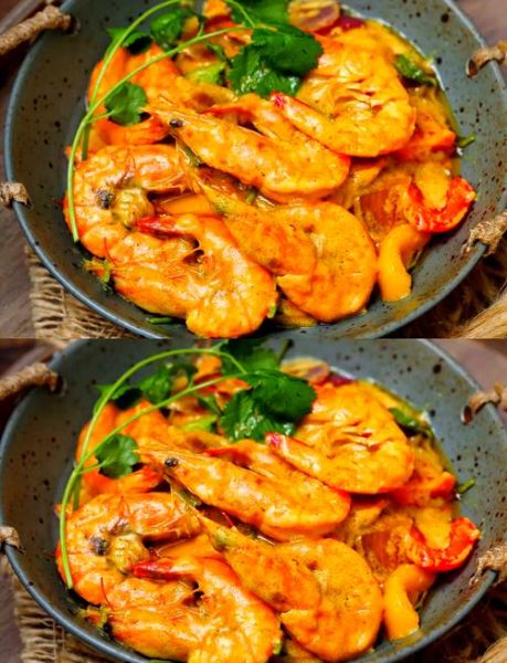 泰式椰香咖喱虾怎么做_椰浆咖喱虾正宗做法-第1张图片-山城妙识