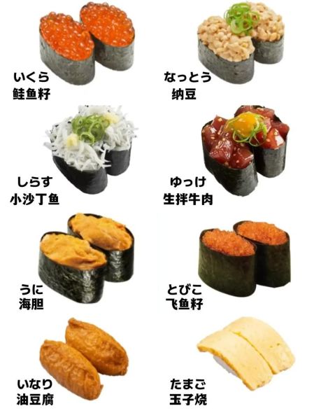 日本寿司种类大全_寿司名称有哪些-第2张图片-山城妙识