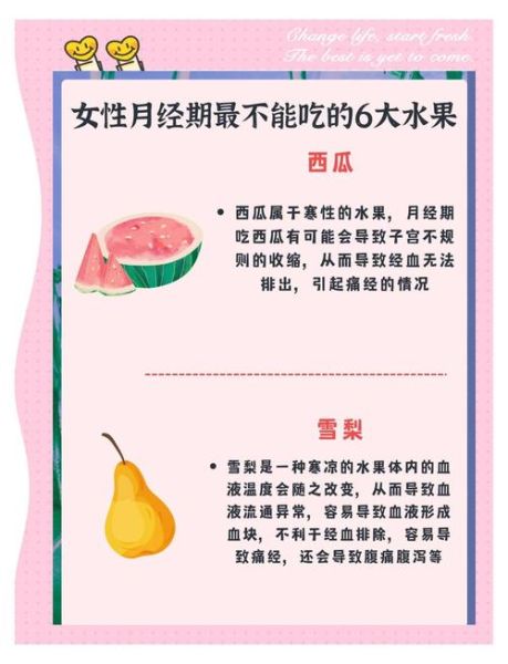经期不能吃什么水果和食物_经期饮食禁忌有哪些-第3张图片-山城妙识