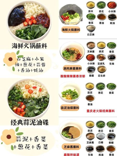 火锅蘸料有几种_火锅蘸料怎么调才好吃-第1张图片-山城妙识