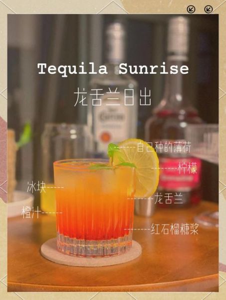 tequila sunrise怎么调_tequila sunrise配方比例-第3张图片-山城妙识