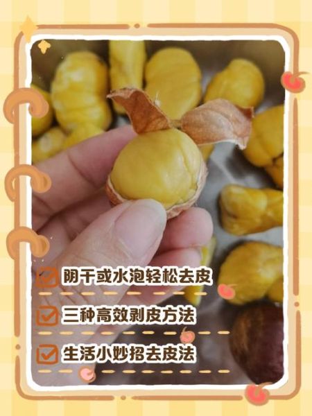 生的板栗怎么去皮_生板栗快速去皮技巧-第1张图片-山城妙识