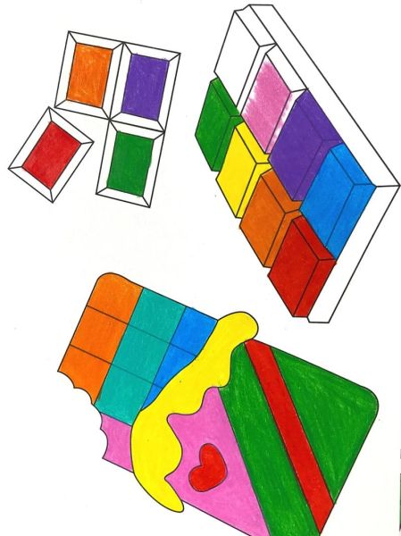 巧克力简笔画步骤_怎么画可爱巧克力-第1张图片-山城妙识