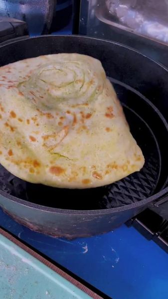 炸烫面油饼怎么做_烫面油饼为什么空心-第3张图片-山城妙识