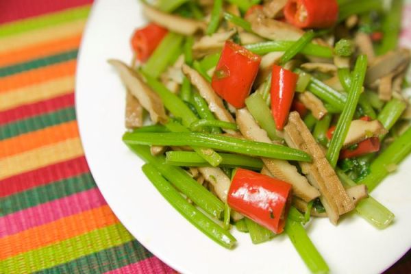 豆腐干炒芹菜怎么做_芹菜炒豆腐干需要焯水吗-第3张图片-山城妙识