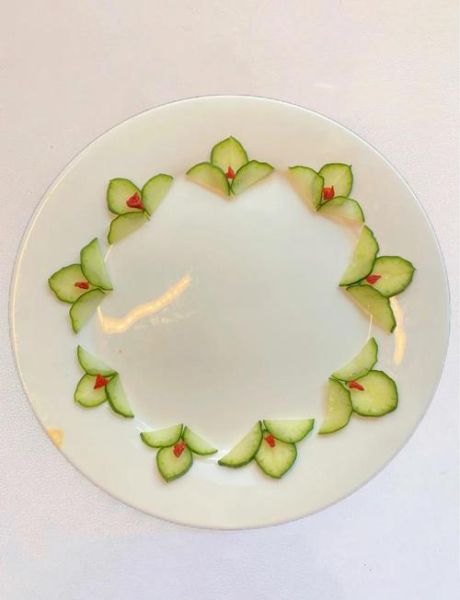 黄瓜拼盘怎么摆简单又好看_黄瓜拼盘图片简单好看-第2张图片-山城妙识