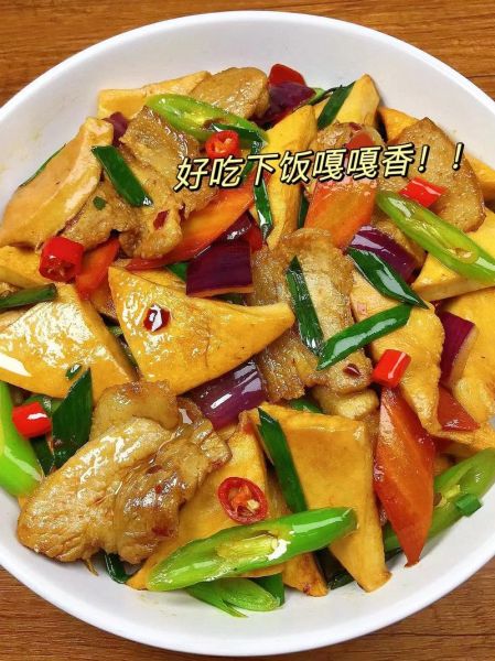 素炒千叶豆腐怎么炒好吃_千叶豆腐家常做法步骤-第1张图片-山城妙识