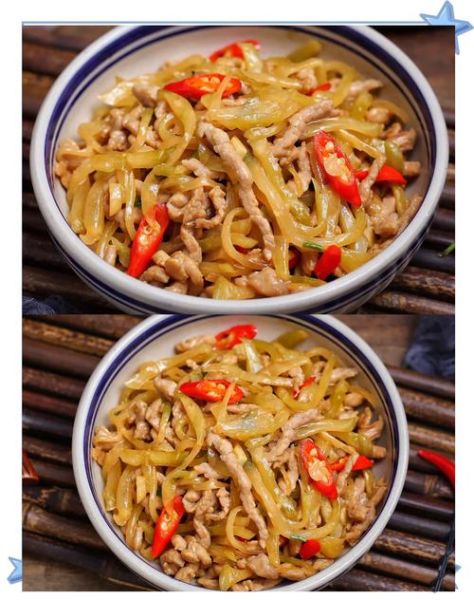 榨菜丝和什么一起炒好吃_榨菜丝炒什么最下饭-第1张图片-山城妙识