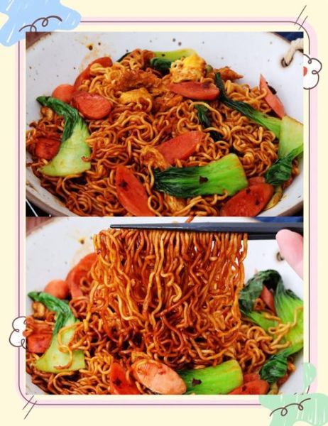 网红炒方便面怎么做_炒方便面需要哪些调料-第1张图片-山城妙识