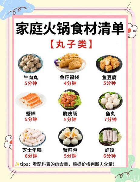 火锅准备哪些菜_火锅配菜清单-第1张图片-山城妙识