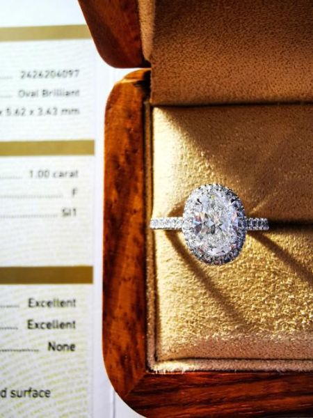 鸽子蛋钻戒多少钱一个_一克拉鸽子蛋钻戒价格-第2张图片-山城妙识