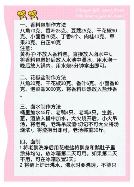 盐水鹅卤汤配方_正宗做法步骤-第1张图片-山城妙识