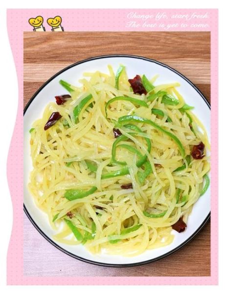 尖椒土豆丝怎么做_土豆丝炒多久才脆-第1张图片-山城妙识