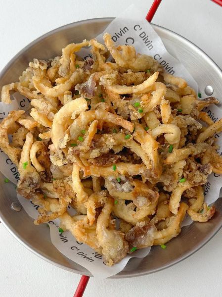 椒盐蘑菇怎么做_饭店版酥脆秘诀-第1张图片-山城妙识 椒盐蘑菇怎么做_饭店版酥脆秘诀-第1张图片-山城妙识